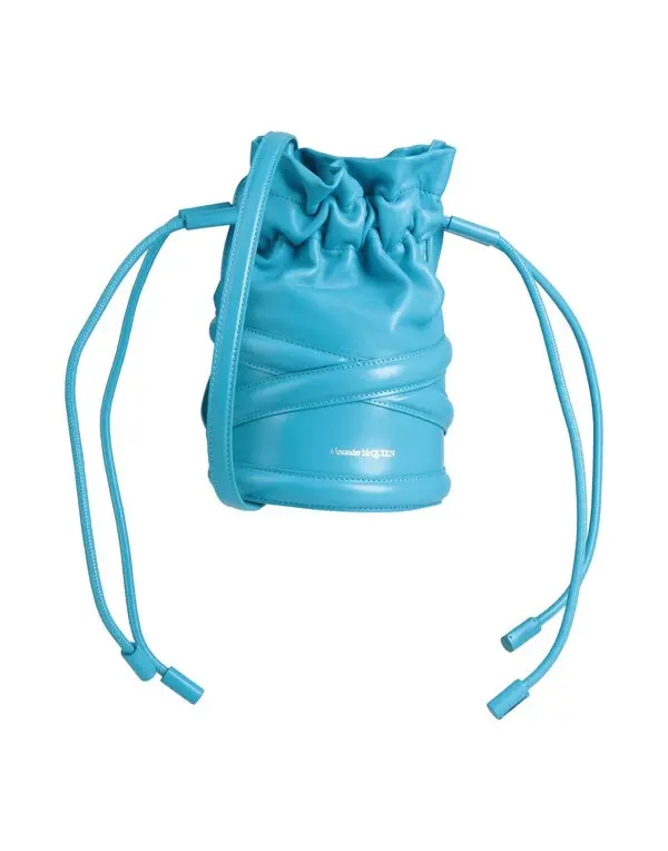 Alexander McQueen Cross-body Bucket Bag - Blue