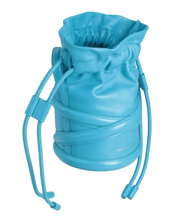 Alexander McQueen Cross-body Bucket Bag - Blue