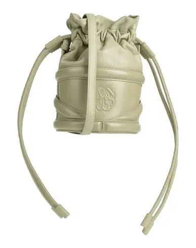 Alexander McQueen Cross-body Bucket Bag - Sage Green
