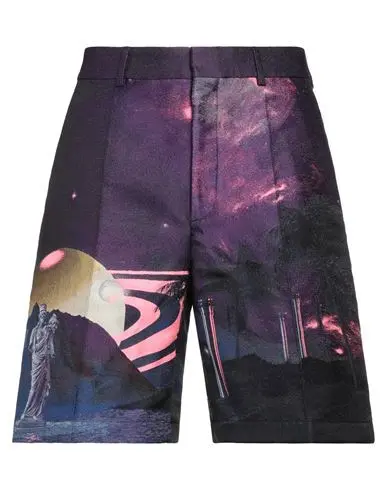 Valentino Garavani Printed Bermuda Shorts - Purple
