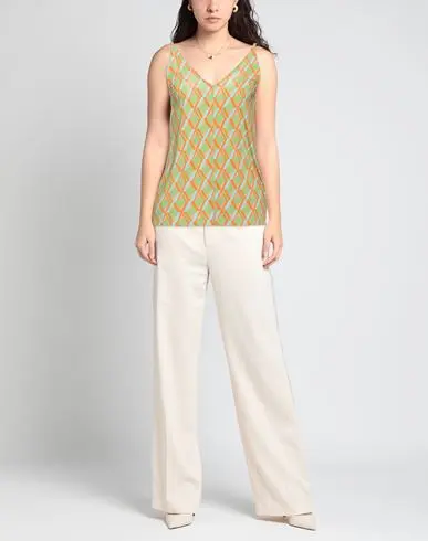 SIYU Geometric-print Camisole - Green