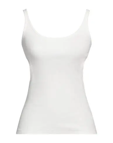 OFF-WHITE™ Ribbed Jersey Top - White