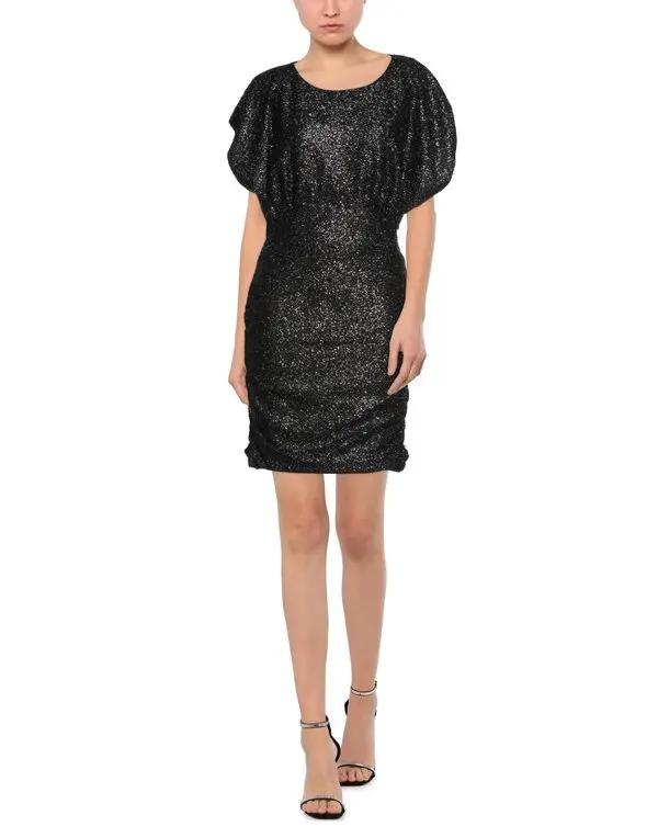 GAËLLE PARIS Mini Dress With Sequins - Black