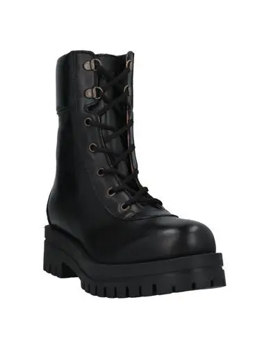 BALDININI Calfskin Combat Boots