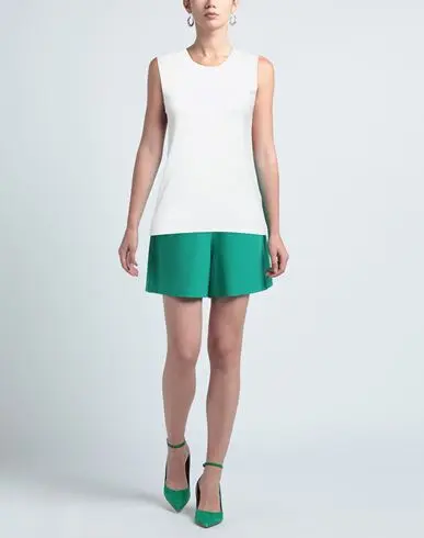 NOCOLD Sleeveless Knit Top - White