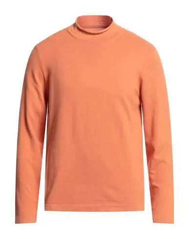 04651/ A TRIP IN A BAG Cotton And Wool Turtleneck - Orange
