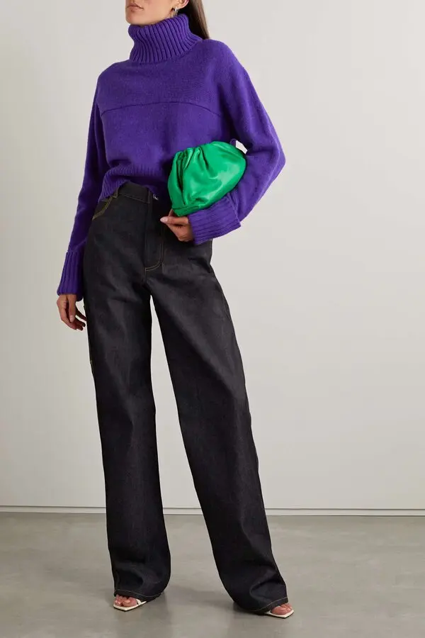 Christopher John Rogers Knitted Turtleneck Sweater