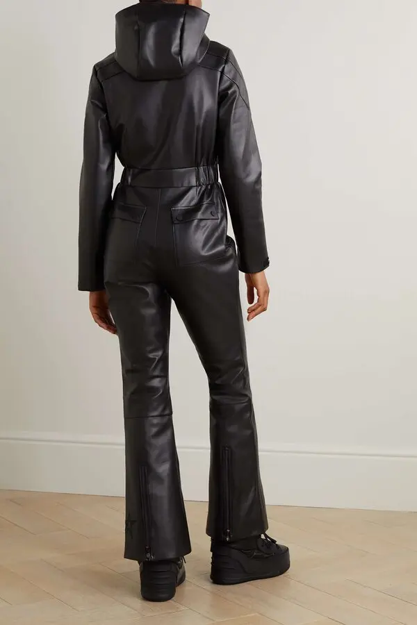 Perfect Moment Corrie Faux Leather Ski Suit