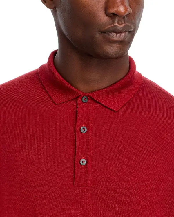 BOSS Lancione Long Sleeve Polo Shirt