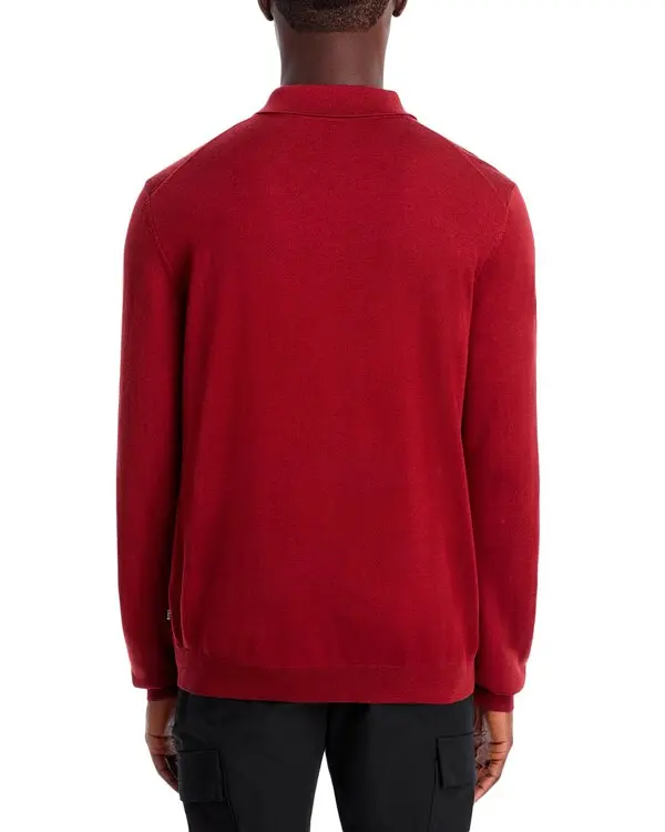 BOSS Lancione Long Sleeve Polo Shirt