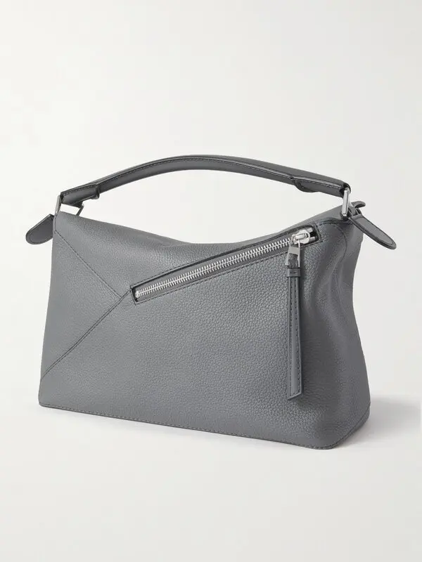 Loewe Puzzle Full-grain Leather Messenger Bag