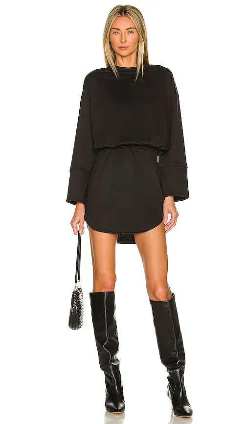 Superdown Sweatshirt Mini Dress