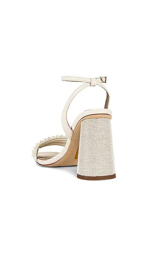 Sam Edelman Kia Beads Modern Ivory Ankle Strap Heel Women Kia Beads Sandal in Modern Ivory Sam Edelman main image 1