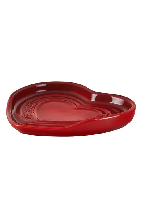 LE CREUSET Heart Spoon Rest - Cerise