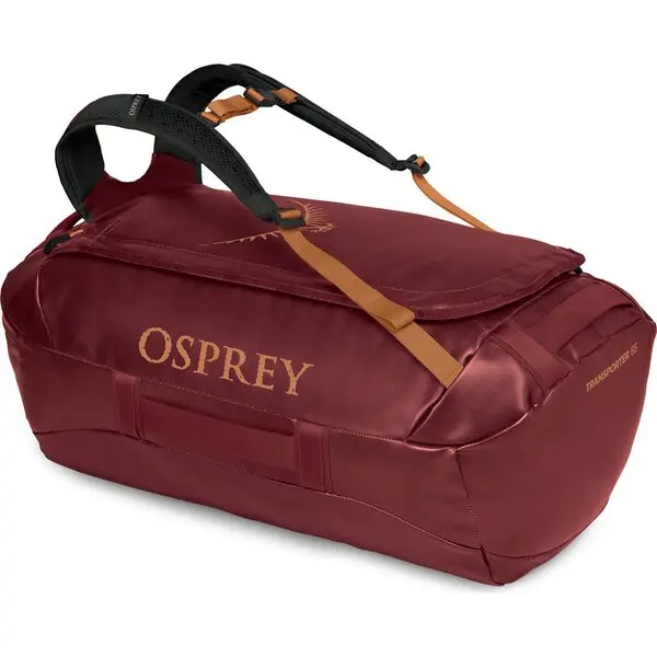 OSPREY Transporter® 65-liter Duffle Backpack - Red Mountain