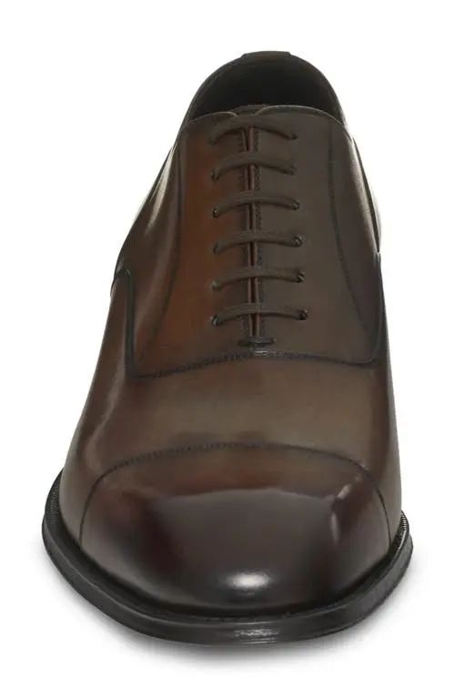 TOM FORD Gianni Cap-toe Oxford - Bronze
