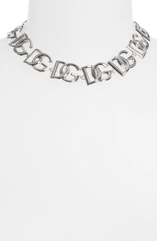 Dolce & Gabbana Logo Collar Necklace