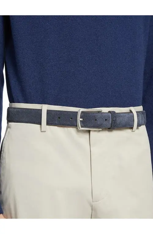 Zegna Suede Belt