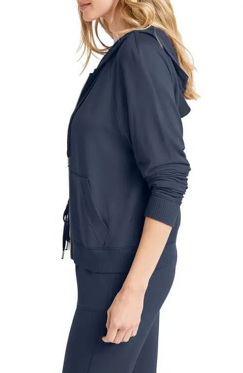 Splendid Zip-up Hoodie - Navy