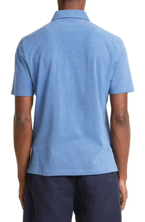Brunello Cucinelli Short Sleeve Cotton Polo