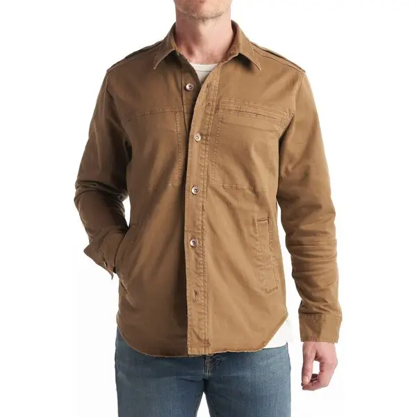 ROAN Orion Midcentury Twill Shirt Jacket
