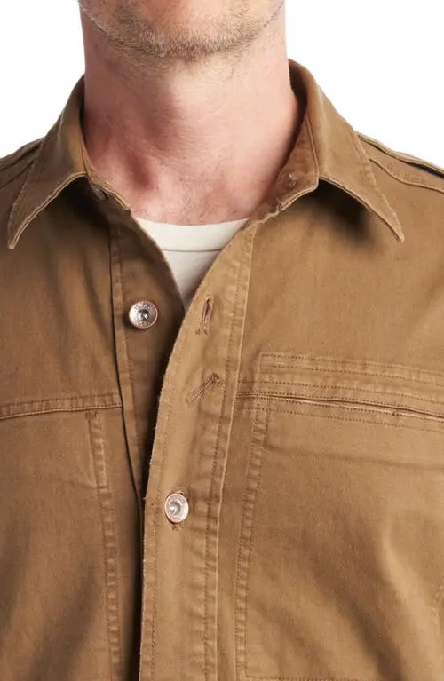 ROAN Orion Midcentury Twill Shirt Jacket