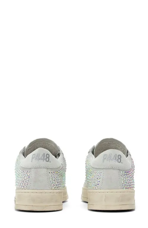 P448 Jack Rhinestone-Embellished Sneakers In Strass 42% Off