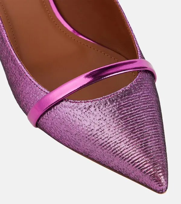 MALONE SOULIERS Maureen Lurex® Slippers - Purple