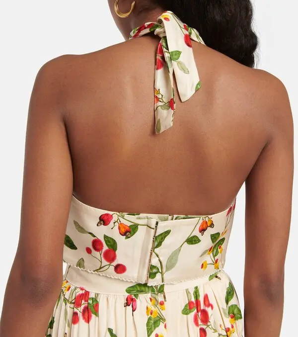 Agua Bendita Mulato Halterneck Top