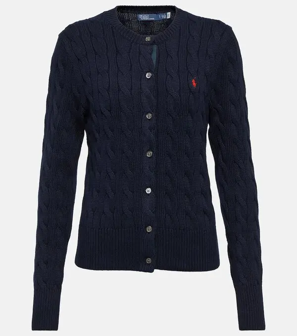 Ralph Lauren Cable-knit Cotton Cardigan