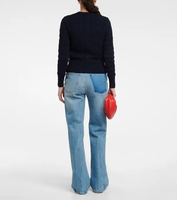 Ralph Lauren Cable-knit Cotton Cardigan