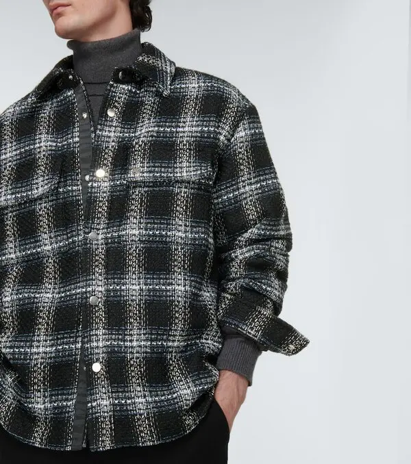 Amiri Checked Overshirt