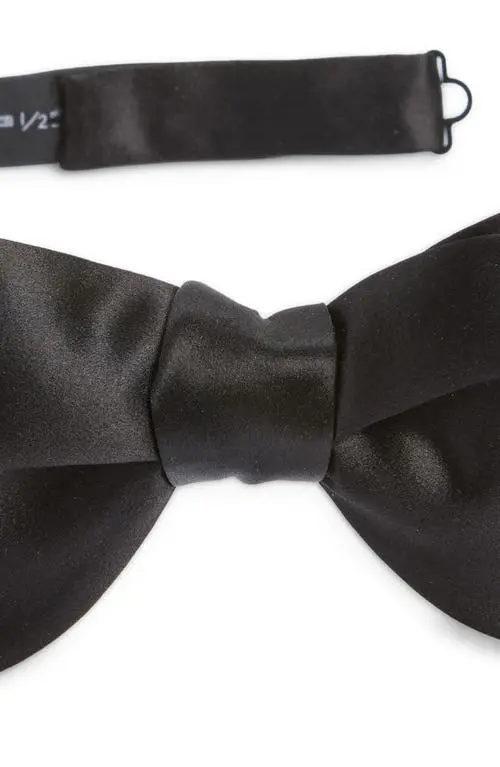 TOM FORD Satin Bow Tie - Naa Black