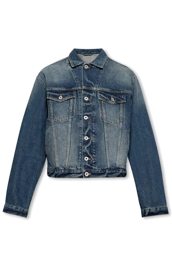 Kenzo Button-up Denim Jacket