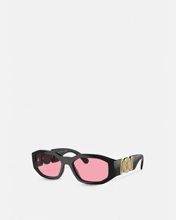 Versace Medusa Biggie Sunglasses - Black