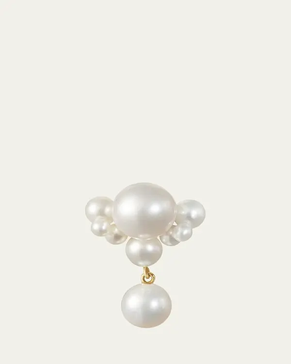Sophie Bille Brahe Grand Chambre De Perle Freshwater Pearl Single Earring - Gold