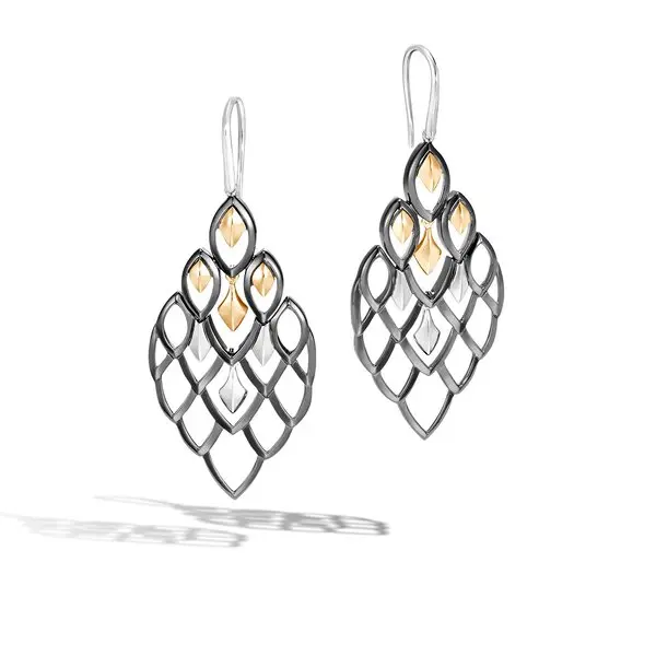 John Hardy Naga Drop Earrings - Multicolor