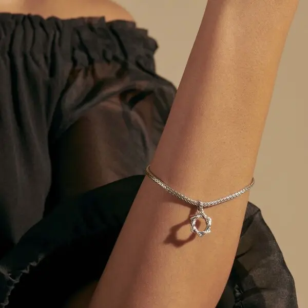 John Hardy Classic Chain Star Of David Charm Bracelet