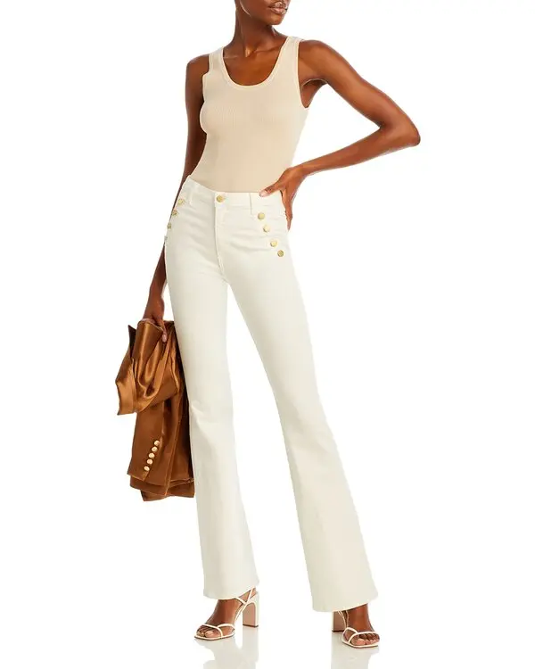 Ramy Brook Helena Button Trim Trousers