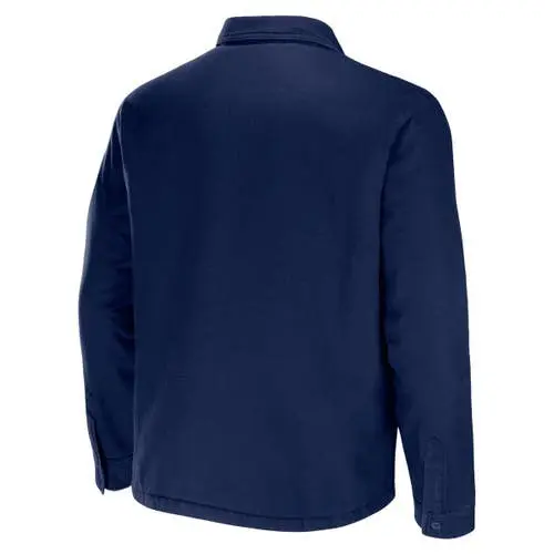 NFL X DARIUS RUCKER Collection Dallas Cowboys Embroidered Sherpa Lined Shirt Jacket