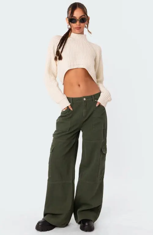 EDIKTED Ember Denim Cargo Pants