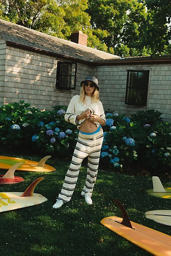 Free People Striped Sweater Set