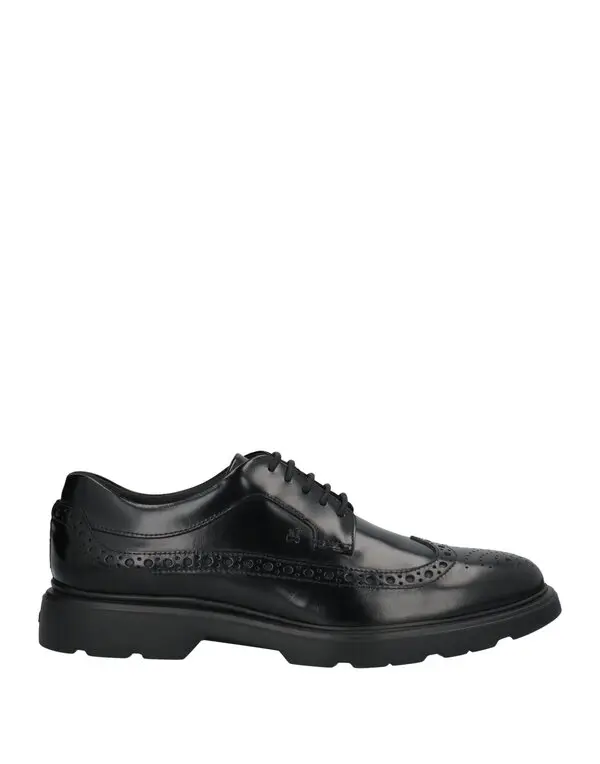 Hogan Lace-up Shoes In Leather