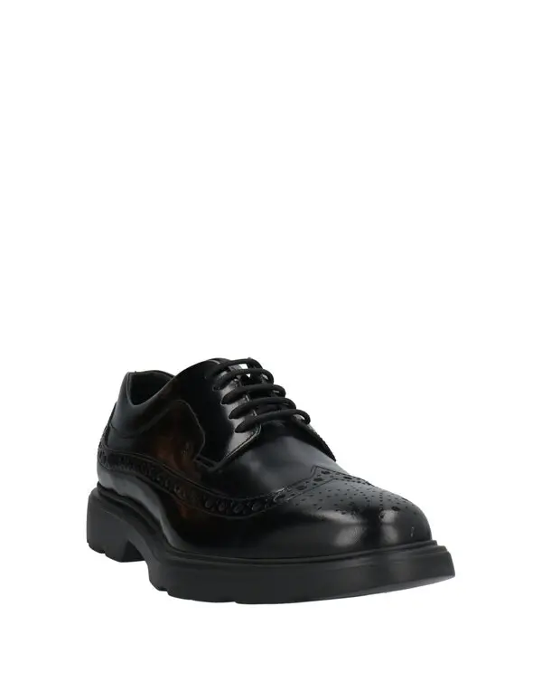 Hogan Lace-up Shoes In Leather