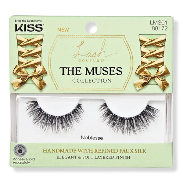 Kiss Lash Couture The Muses Collection False Eyelashes, Noblesse - One-color