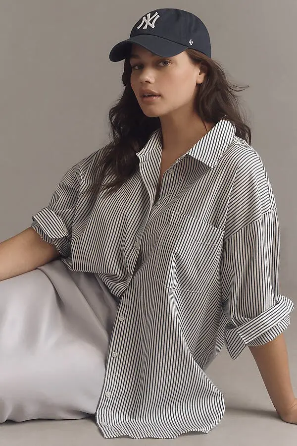 Maeve Bennet Buttondown Shirt - Blue