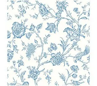NEXTWALL Jasmine Chinoiserie Peel And Stick Wal Lpaper - One-color
