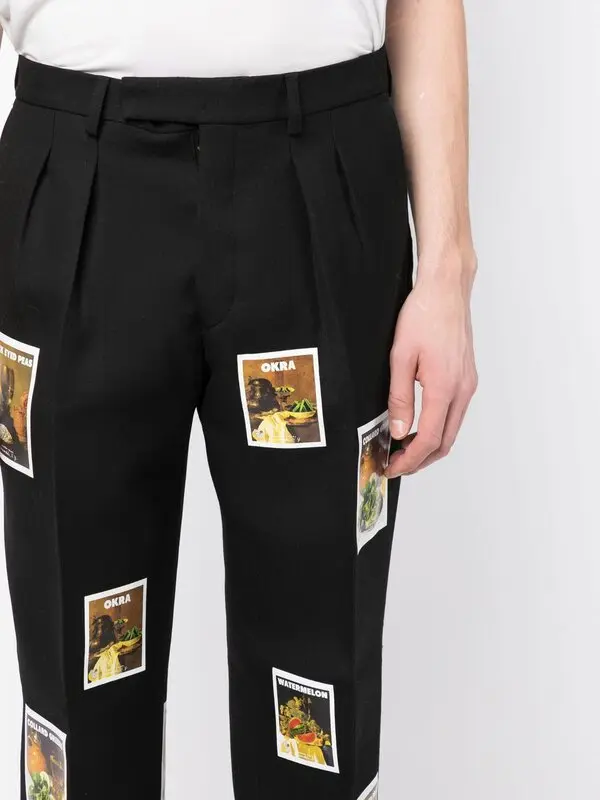 DENIM TEARS Polaroid Print Trousers