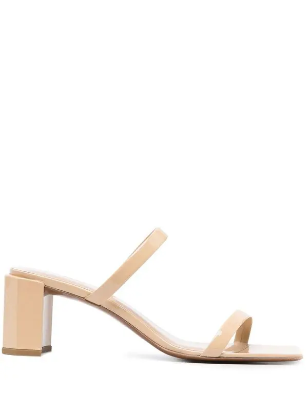 By Far Tanya Kraft 65mm Patent Sandals