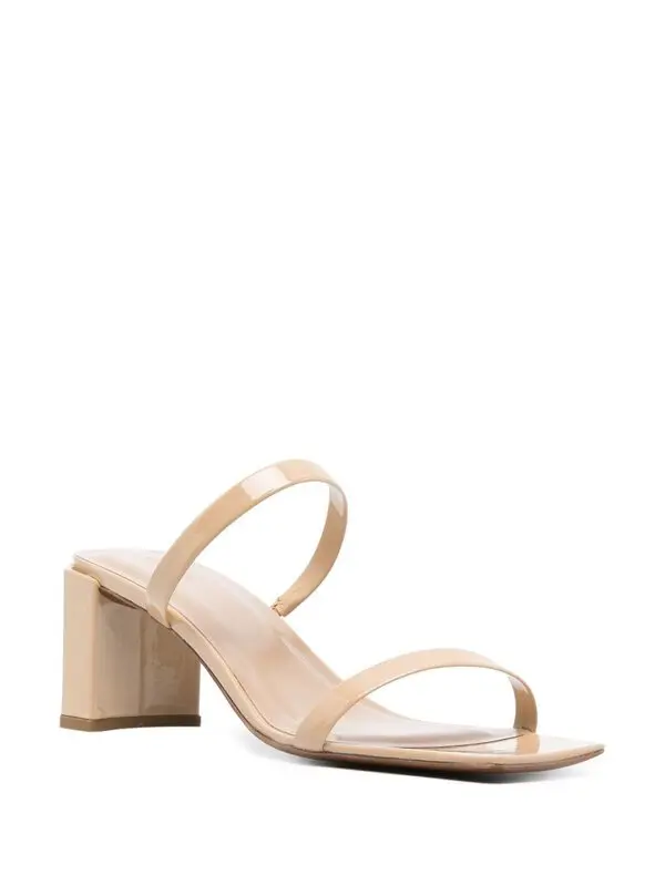 By Far Tanya Kraft 65mm Patent Sandals